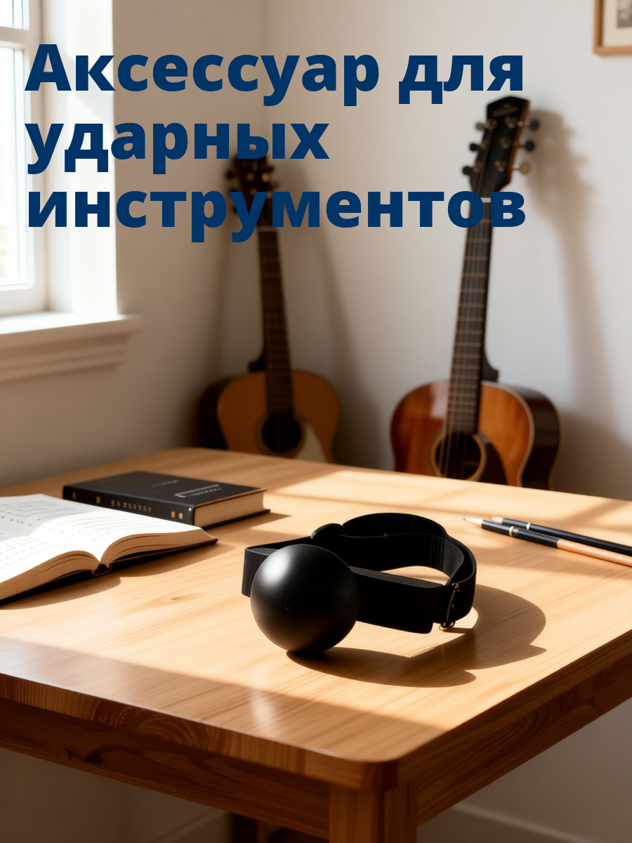 Музыкальный Инструмент Для Детей Ножной Колокольчик С Ремешком Перкуссионный Инструмент 10.00X6.50X6.50CM