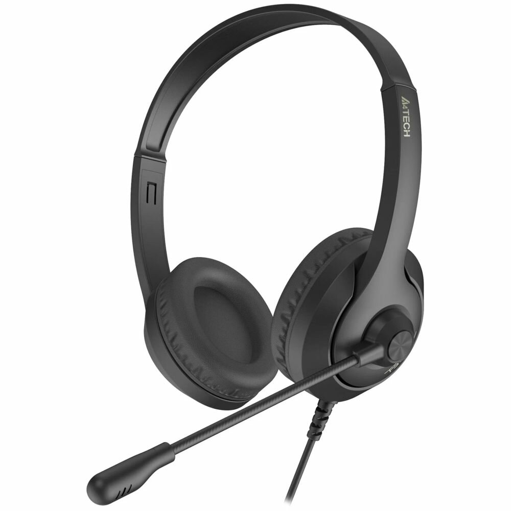 Гарнитура A4Tech Fstyler FH100i чёрный, проводная