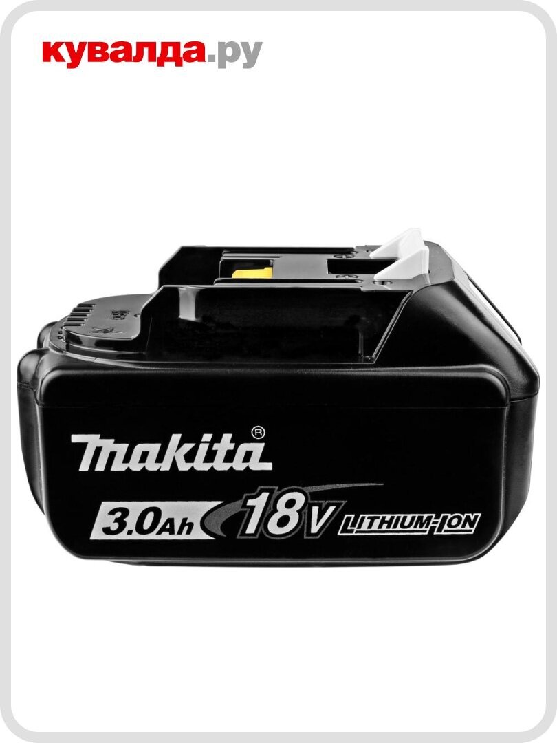 Аккумулятор MAKITA 18.0В 3,0 Ач Li-ion (632G12-3) с индикатором (без. упак)
