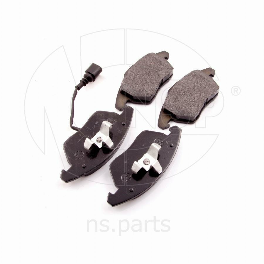 Колодки дискового тормоза передние Audi Q3/VW Sharan II/Tiguan/Citroen C4/Peugeot 307/308 03> NSP085 (NSP)