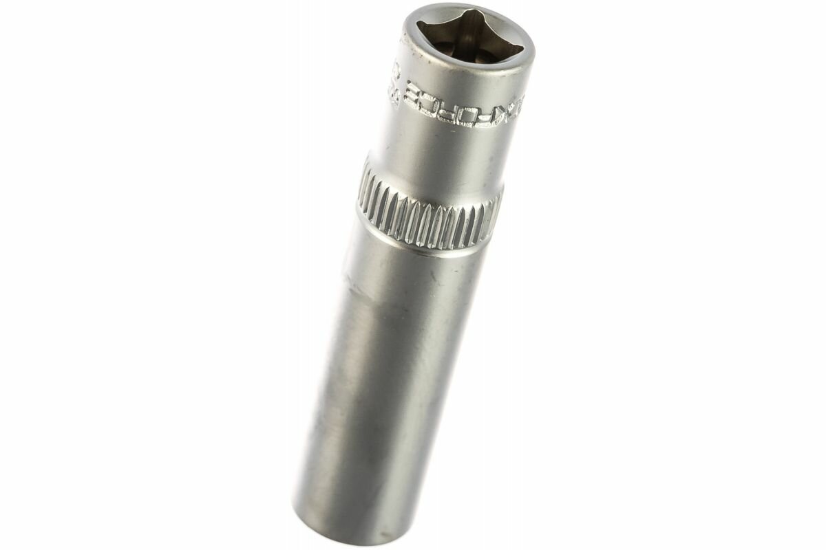 Головка торцевая 8мм 1/4" 6-гранная глубокая L45мм ROCKFORCE RF-5255008