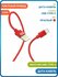 Дата-кабель Hoco U55 USB-Type-C, 1.2 м, красный