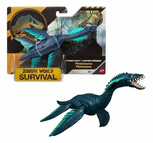 Фигурка Динозавра Mattel Jurassic World SURVIVAL- Plesiosaurus/Плезиозавр из фильма Мир Юрского периода: Выживание - JKL57
