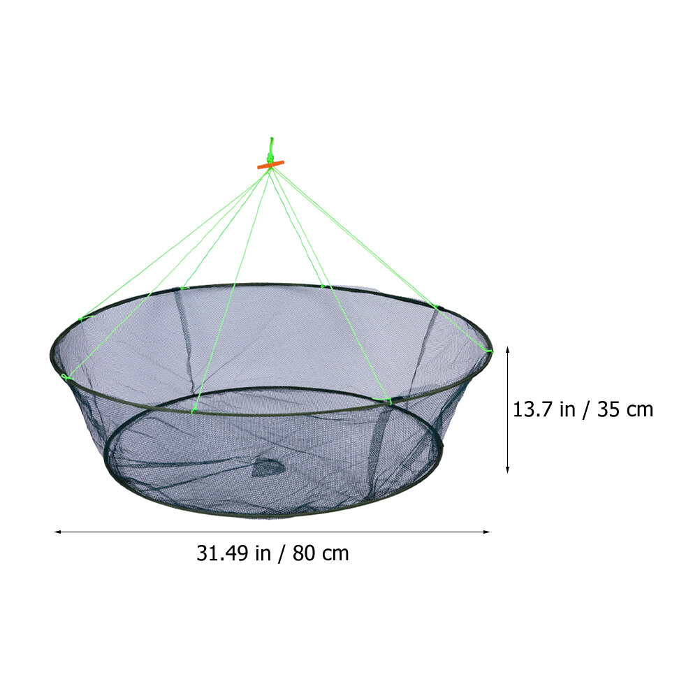 Сетка Для Ловли Рыбы Нейлоновая Сетка Для Ловли Крабов И Лобстеров 80x80cm