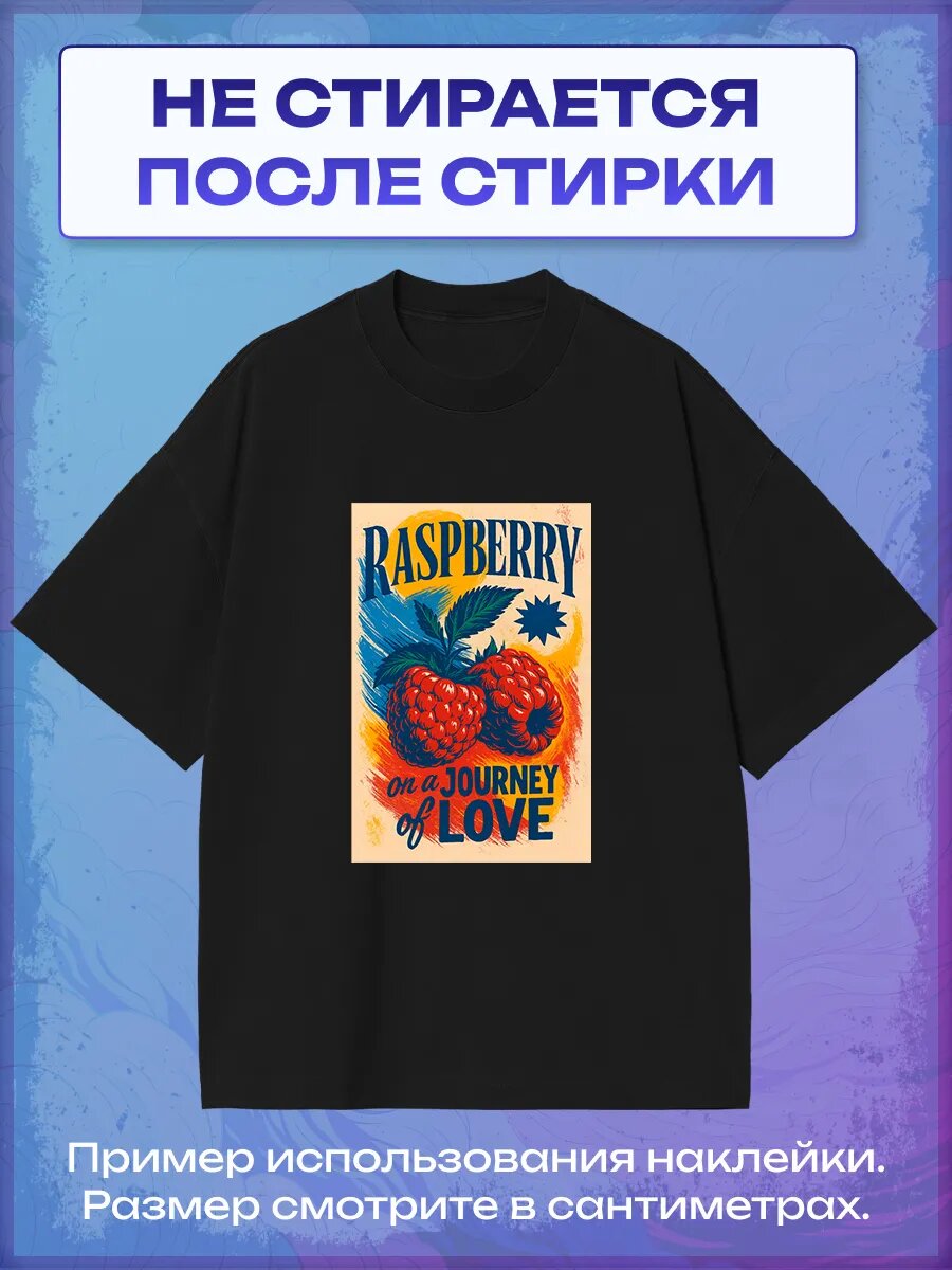 Термонаклейка RASPBERRY — фото 1