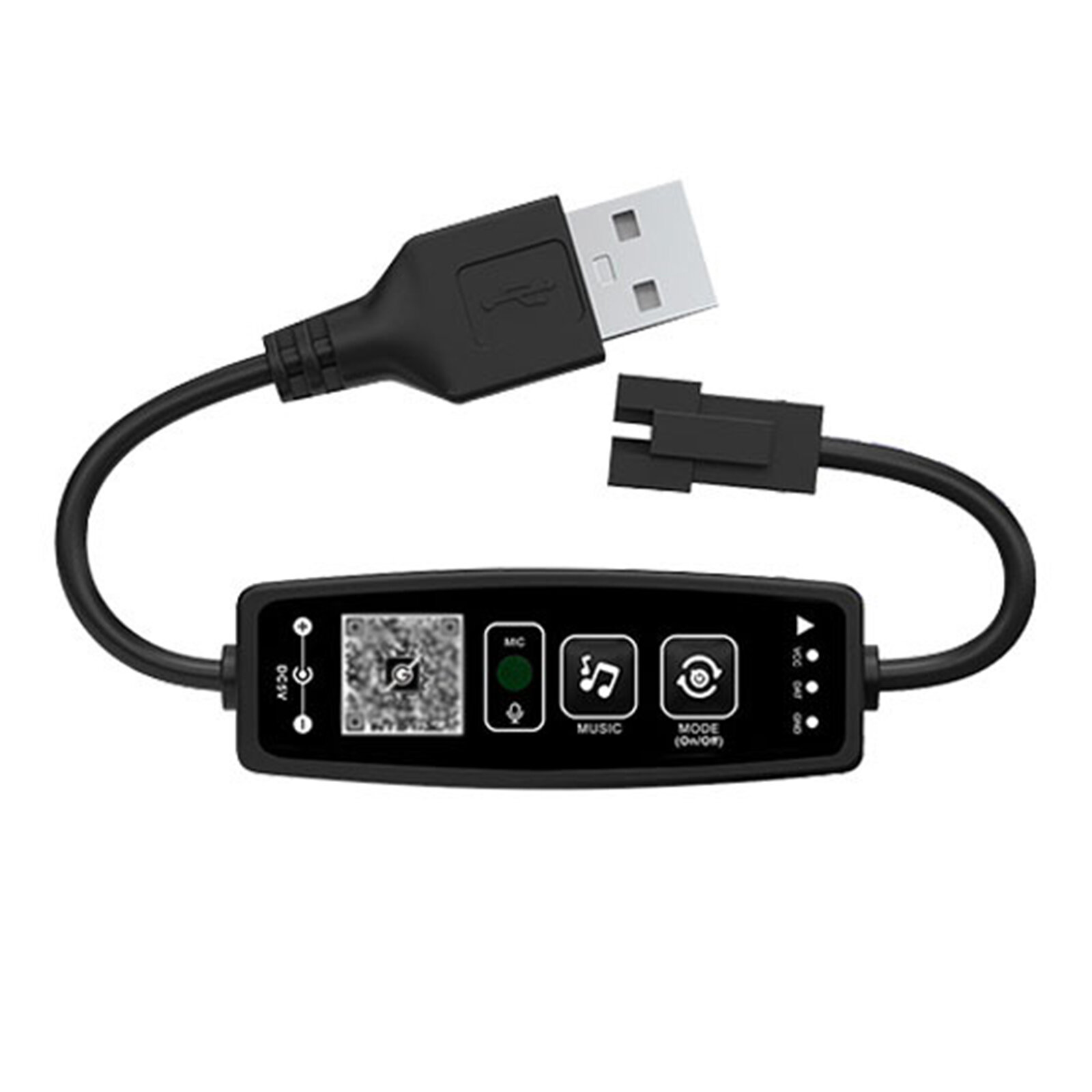 Совместимый с RGBIC контроллер для LED ленты с 16
