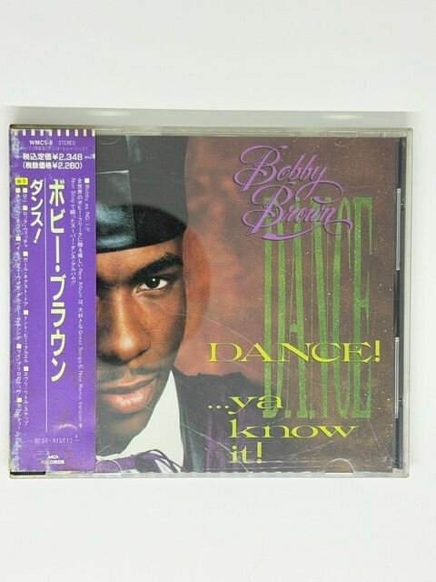 Музыкальный диск Bobby Brown-Dance. Ya Know It! (CD, JAPAN) '89 MINT+OBI