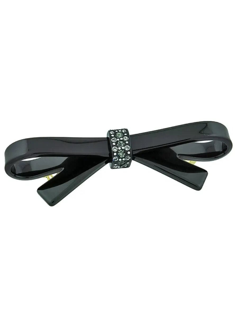Заколка-автомат бант со стразами Magie Accessoires