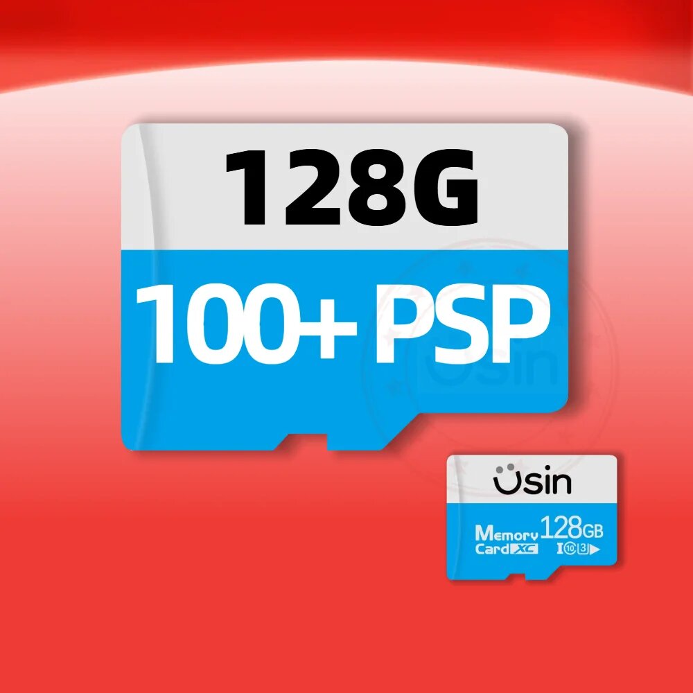 Игровая SD-карта Anbernic 1 ТБ 128G 100 PSP