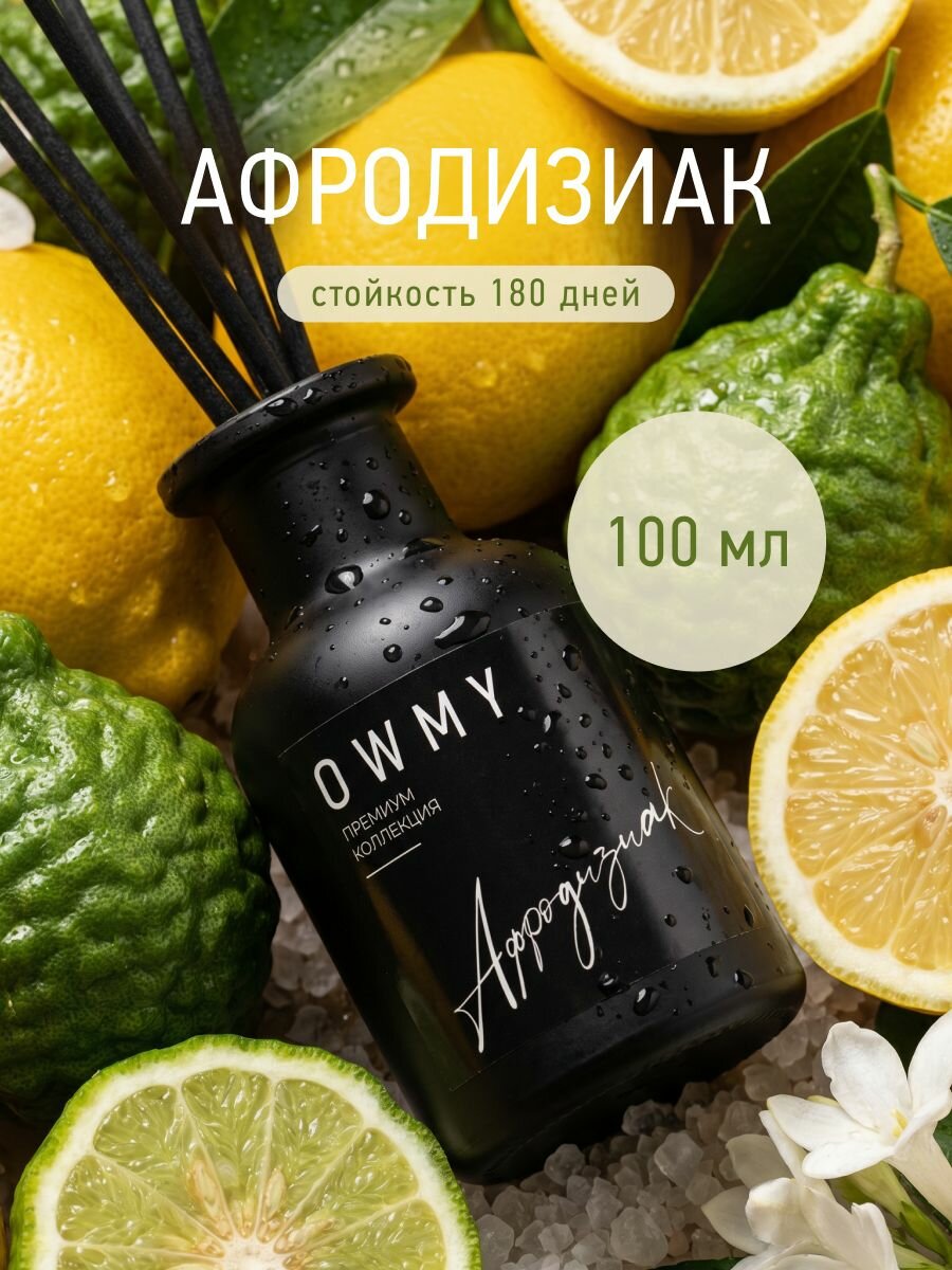 Ароматический диффузор для дома с палочками, 1 шт 100 мл / Афродизиак