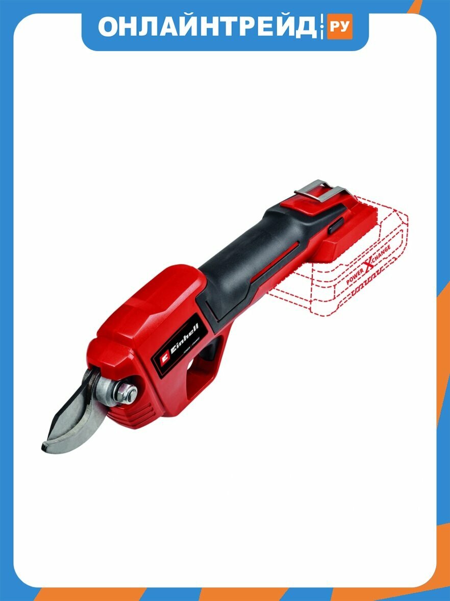 Секатор аккумуляторный Einhell PXC GE-LS 18 Li-Solo, 18В, толщ реза 28 мм