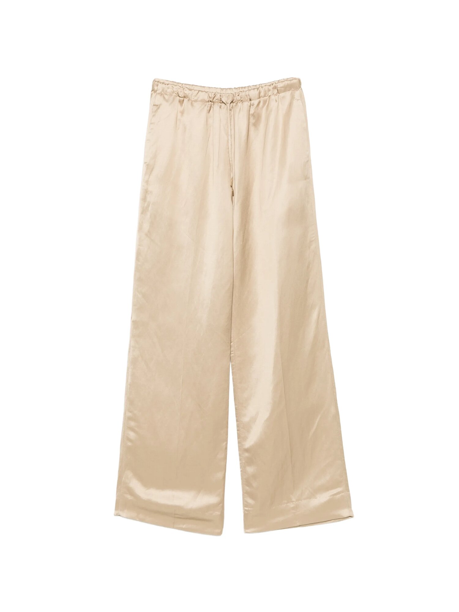 Брюки Drawstring wide-leg trousers