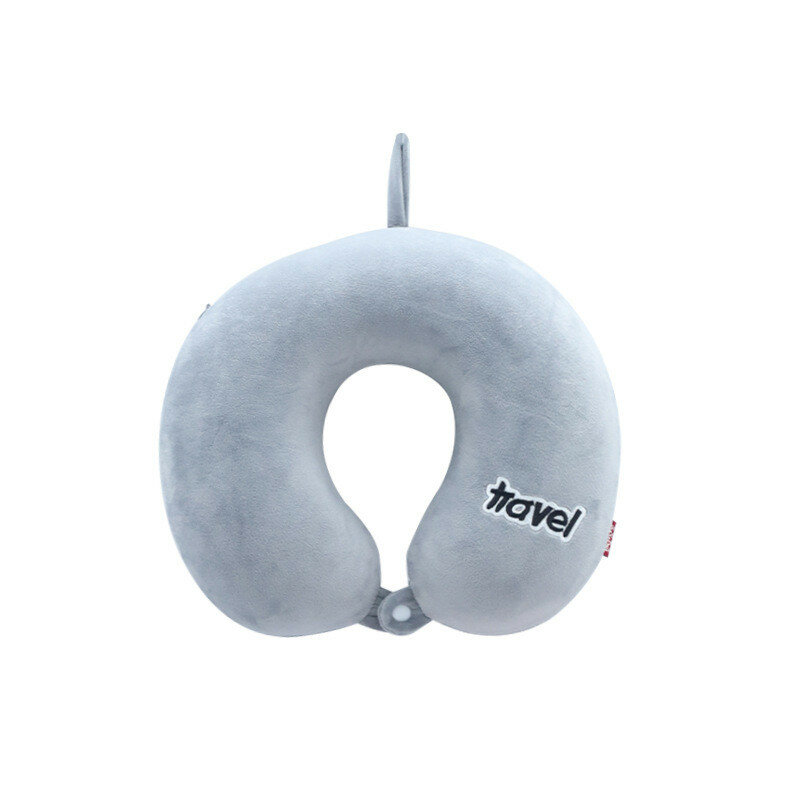 Adorable animal u pillow with memory foam for travel and sleep support style 28