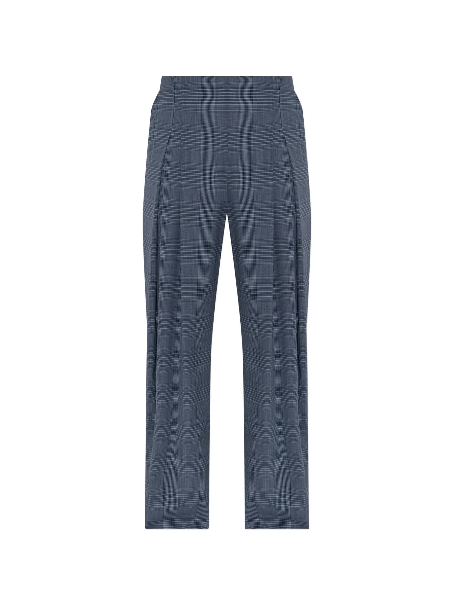 Брюки IRO Check-pattern pleated trousers