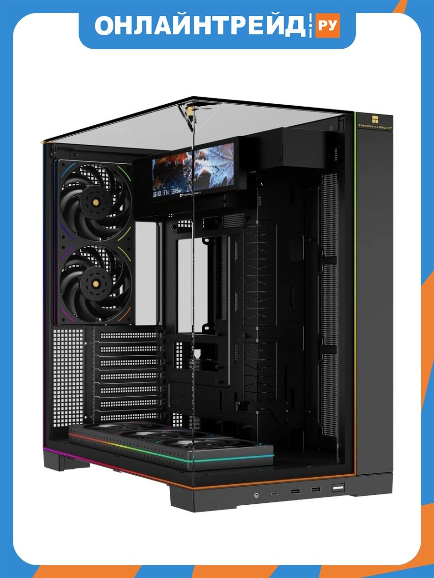 Корпус Thermalright A70 Vision FanUB, черный