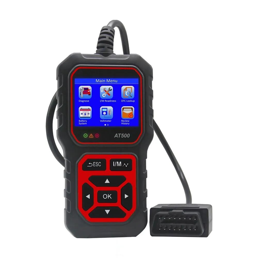 (U O E N) Считыватель Кода Неисправности Двигателя Автомобиля Сканер OBD2 AT500 Диагностический Инструмент