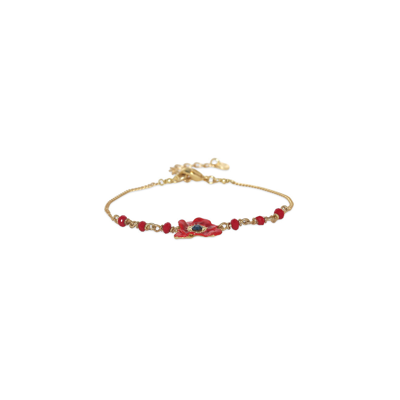 Браслет-цепочка Franck Herval, кристаллы Swarovski