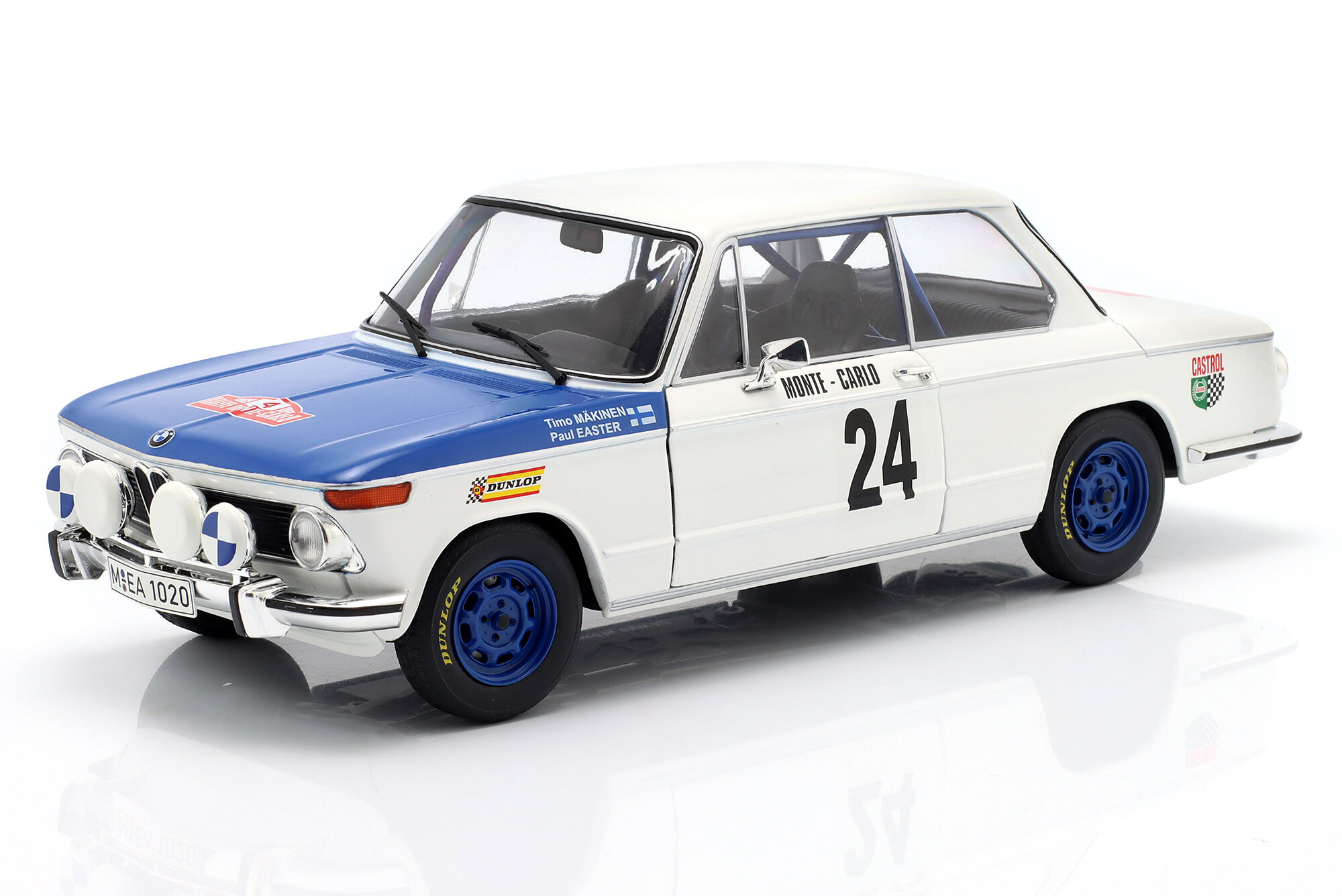 Модель коллекционная SOLIDO Bmw 2002 tii no 24 rally monte carlo 1969