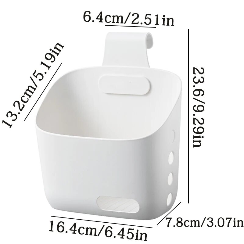 Настенная корзина для хранения White L