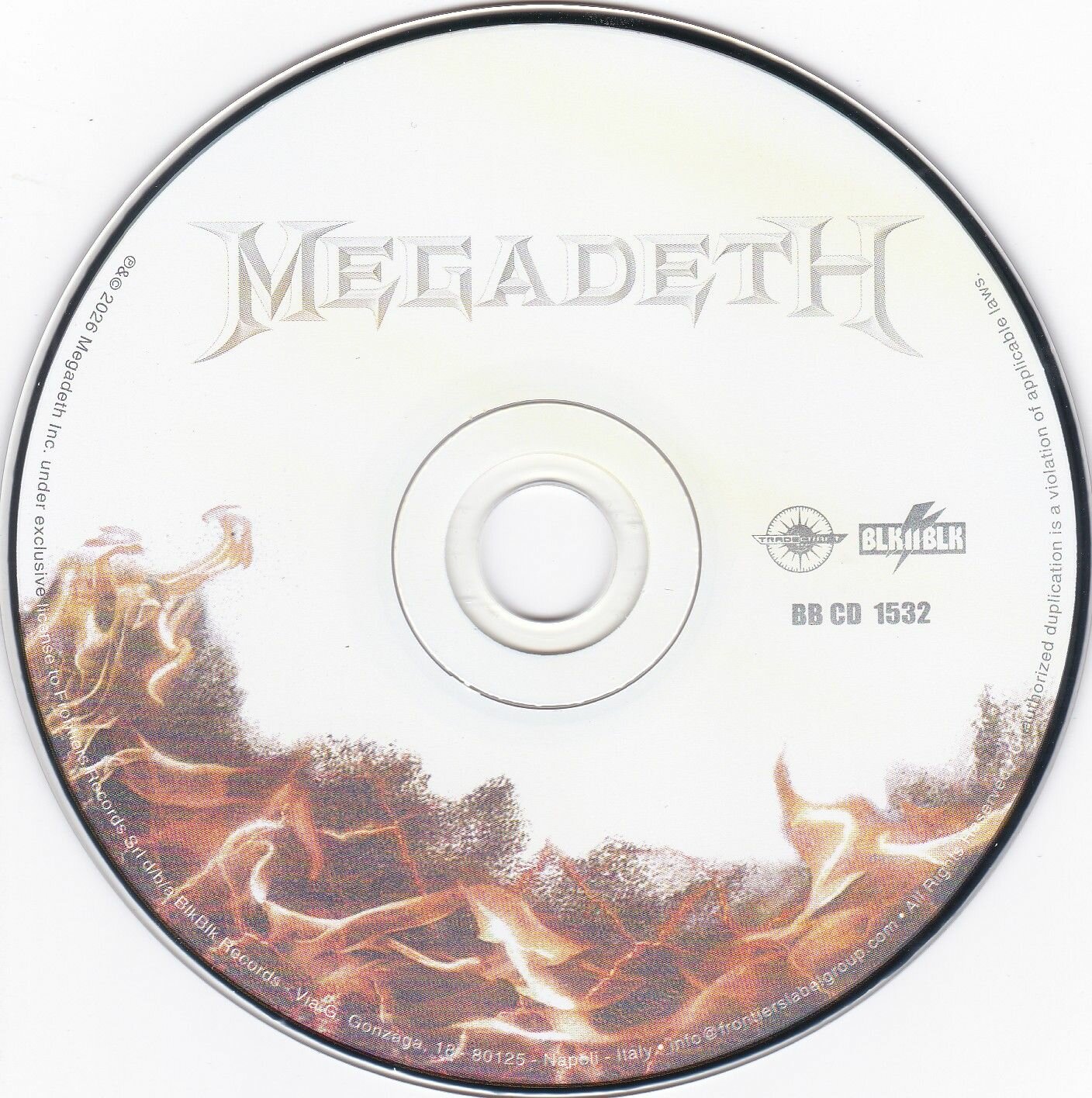 Megadeth - Megadeth, 2026, 16-page, CD-Аудио — фото 1