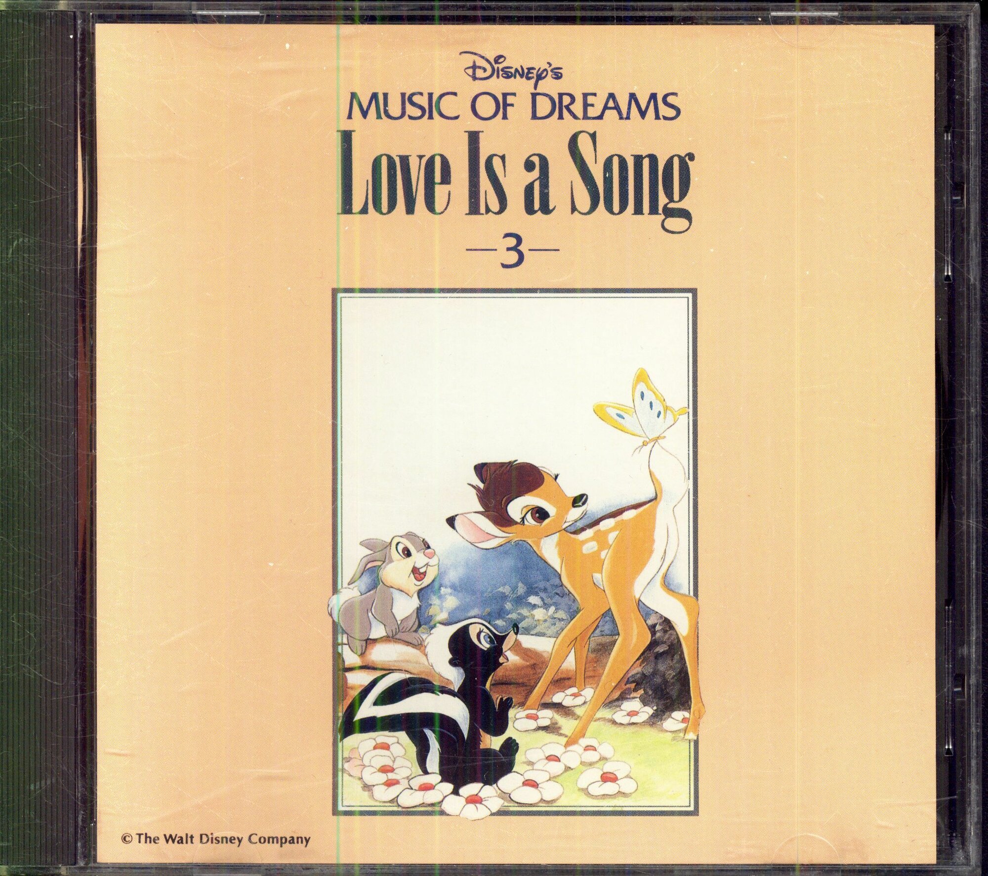 Music of Dreams. Love Is a Song, vol. 3. Soundtrack (Без OBI, Japan, Buena Vista, DMW91803, 1993) CD диск