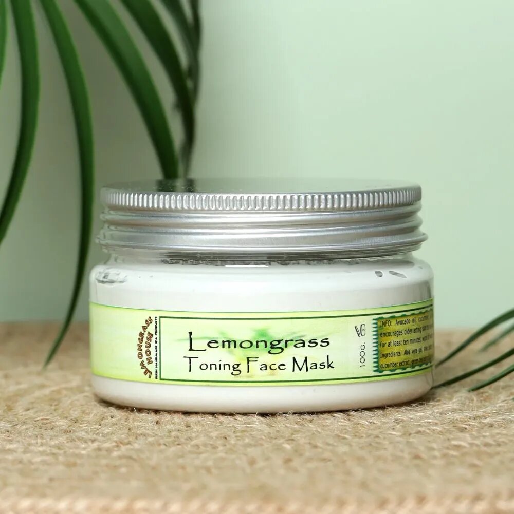 Маска для лица с Лемонграсс Lemongrass House Lemongrass Toning Face Mask 100 мл