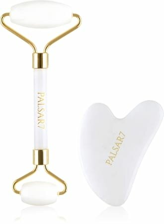 Набор для массажа Гуаша PALSAR7 Massage Roller and Guasha, розовый кварц