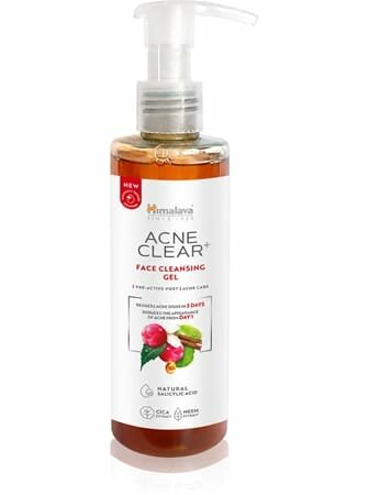 Средство для умывания Himalaya Herbals Acne Clear+ Face Cleansing Gel, 200 мл