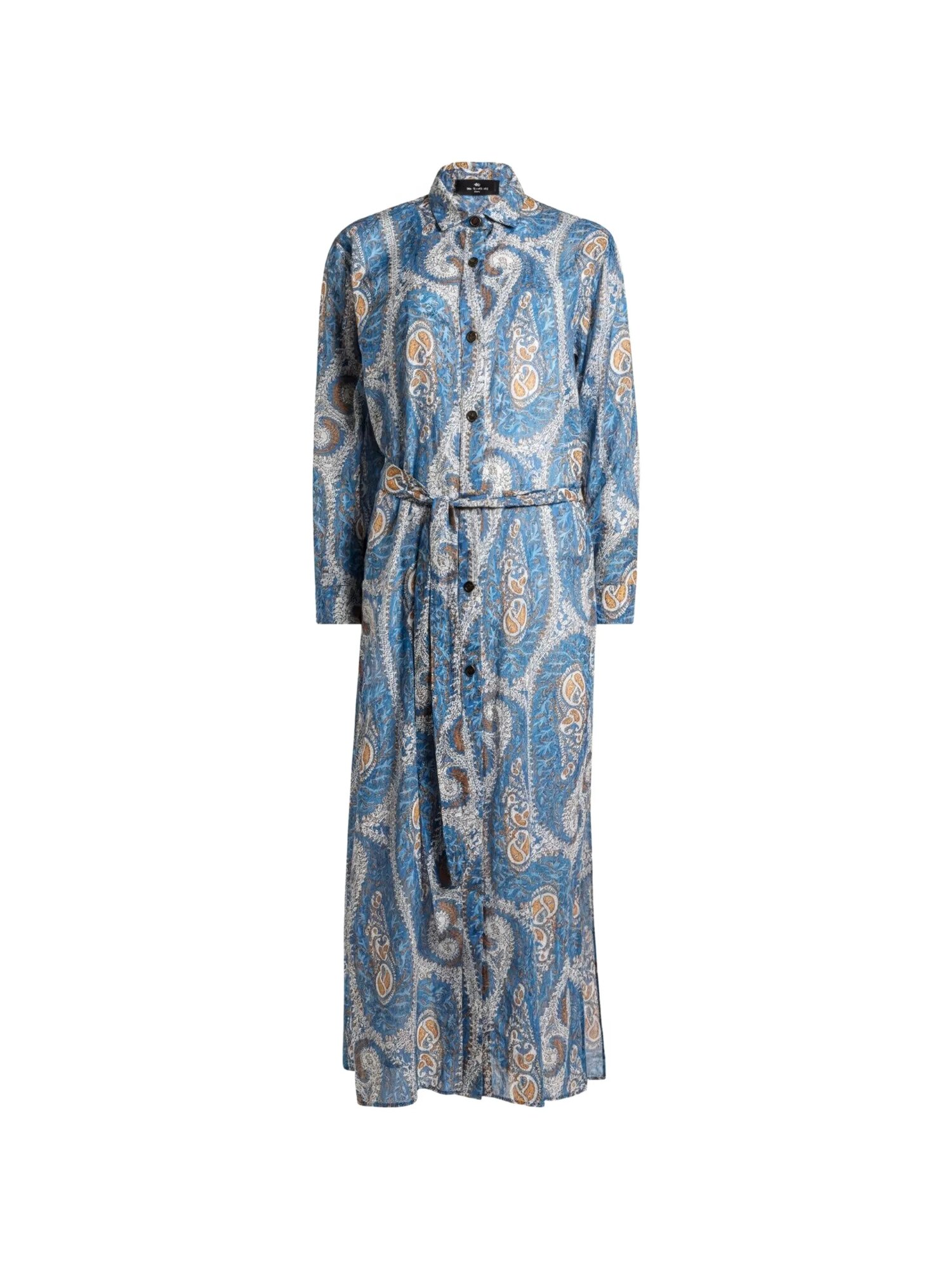 Платье Paisley-print belted midi dress