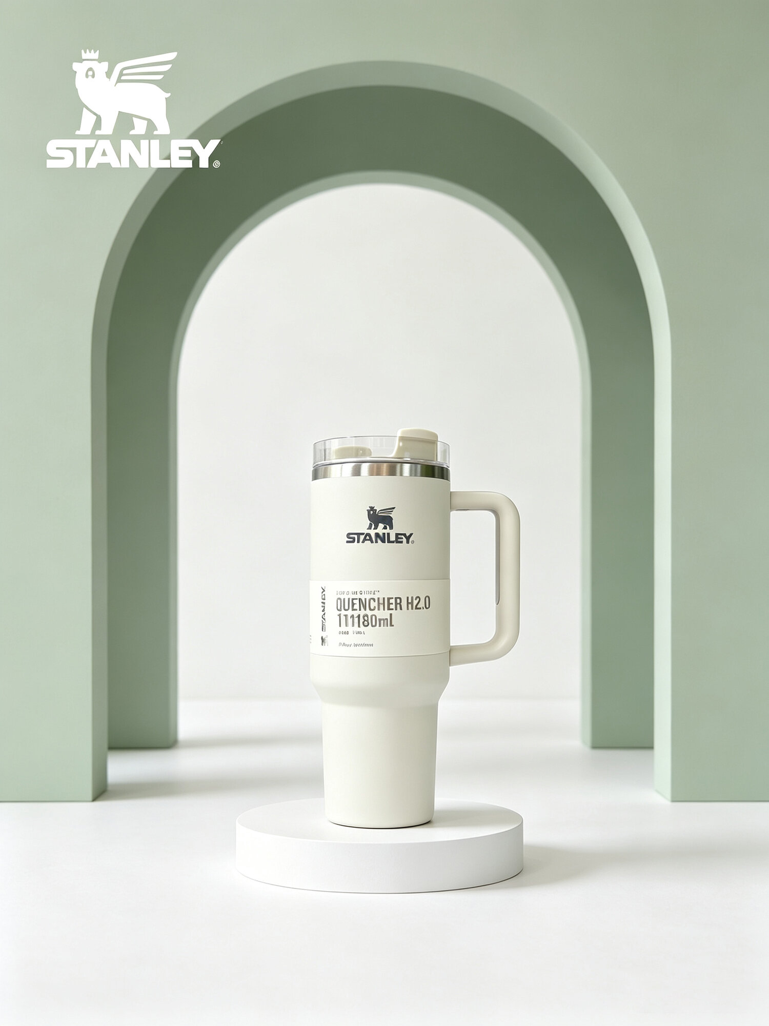 Термос Stanley 40oz с ручкой из нержавеющей стали 304 большой объем 1.18L для взрослых