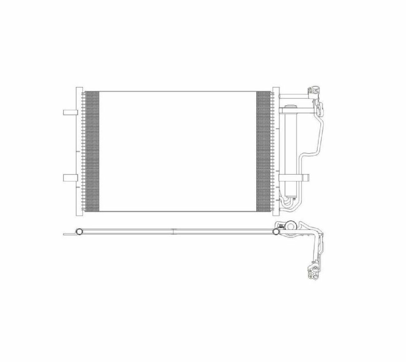 Радиатор кондиционера Sakura 5, SAKURA 53019805