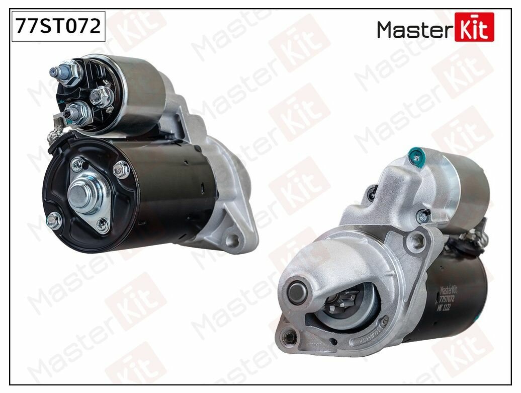 Стартер Mercedes C-CLASS W204 2007 - 2014, Mercedes E-CLASS W212 2009 - (1.1кВт), MasterKit 77ST072