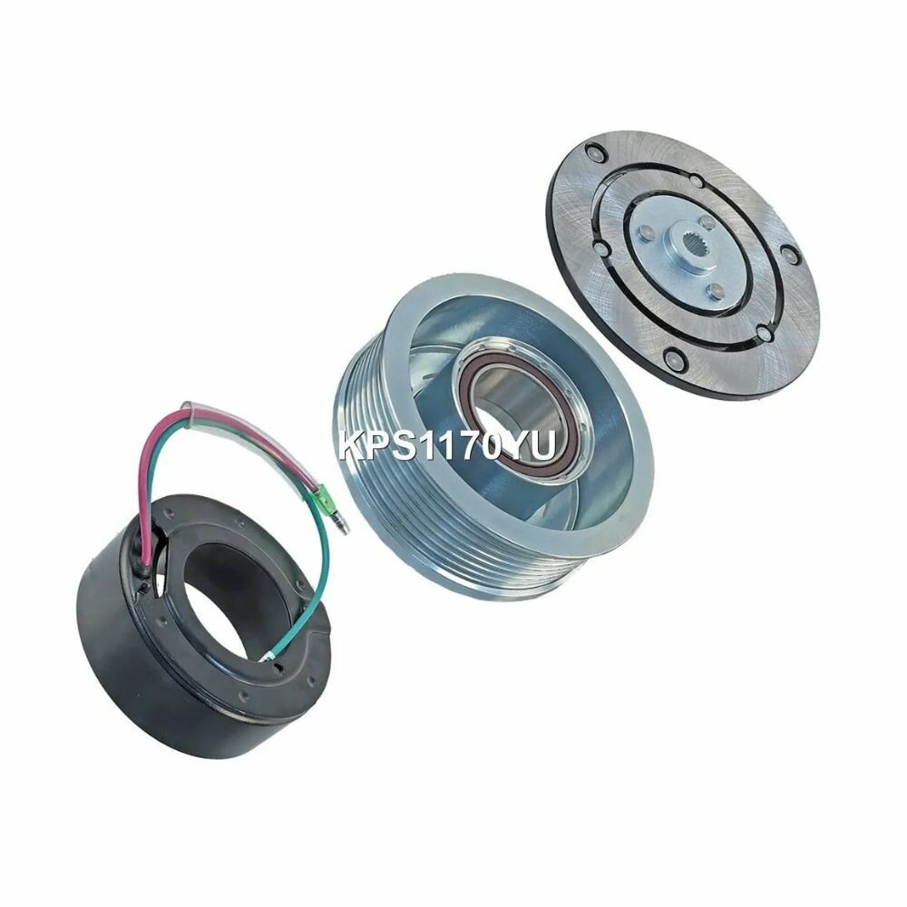 Шкив компрессора кондиционера в сборе Krauf KPS1170YU