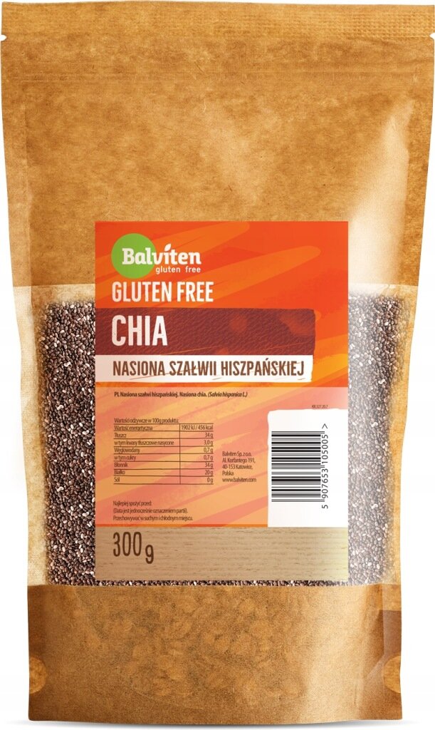 Семена чиа Balviten 2 шт x 300 г