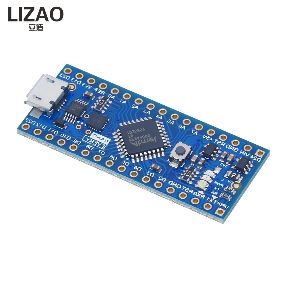 Контроллер LIZAO ATmega4808 Thinary Nano с модулем программатора CH340 — фото 1