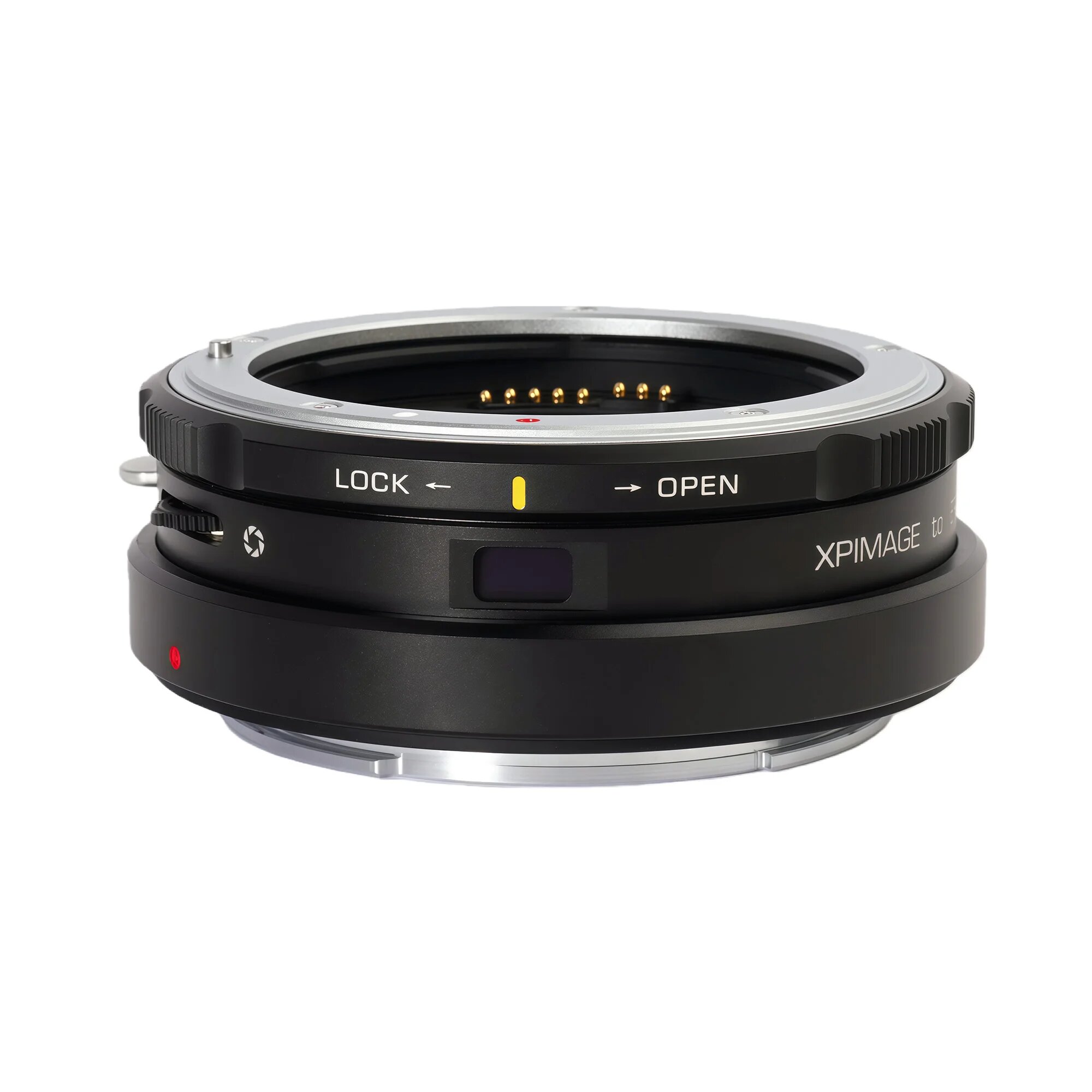 Переходное кольцо XPimage для объективов Canon EF на камеры Hasselblad X System XCD (X1D, X2D, 907X) с регулировкой диафрагмы