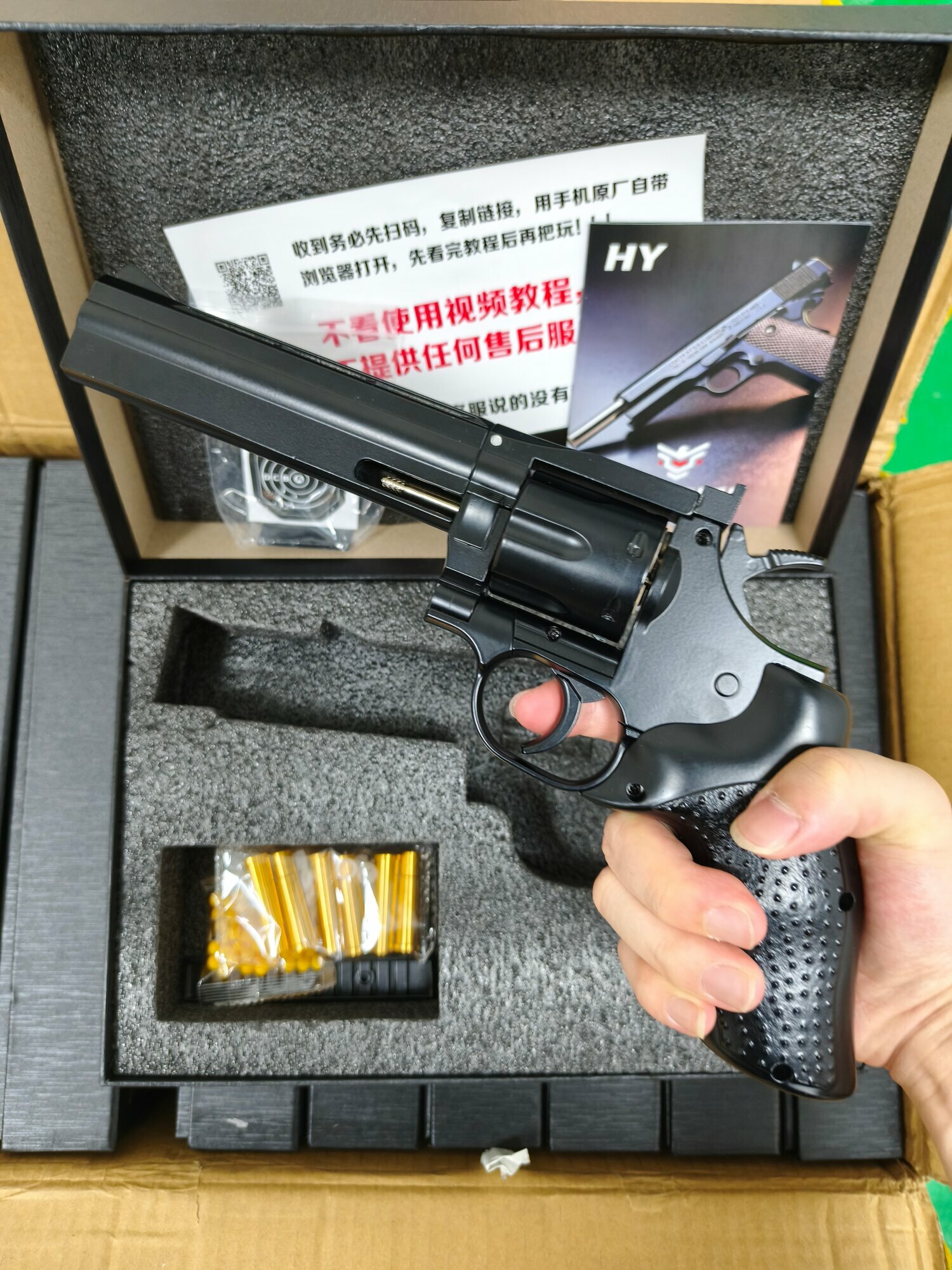 Игрушечный револьвер Dan Wesson, пневматический, для мальчиков