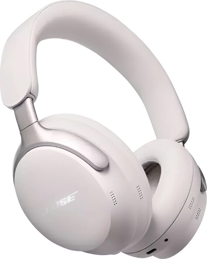 Наушники Bose QuietComfort Ultra, беспроводное подключение, шумоподавление, с микрофоном, белые