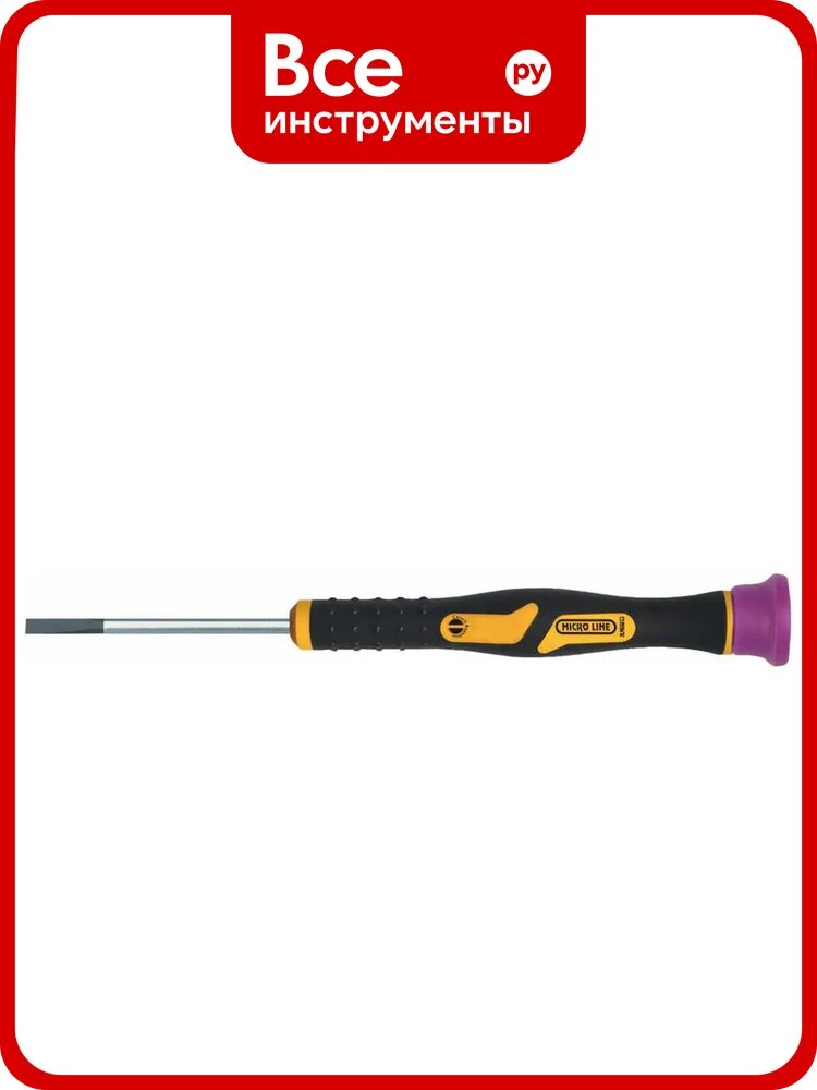 Отвертка NAREX Шлиц Micro Line Profi 0,8х4х100мм 833557
