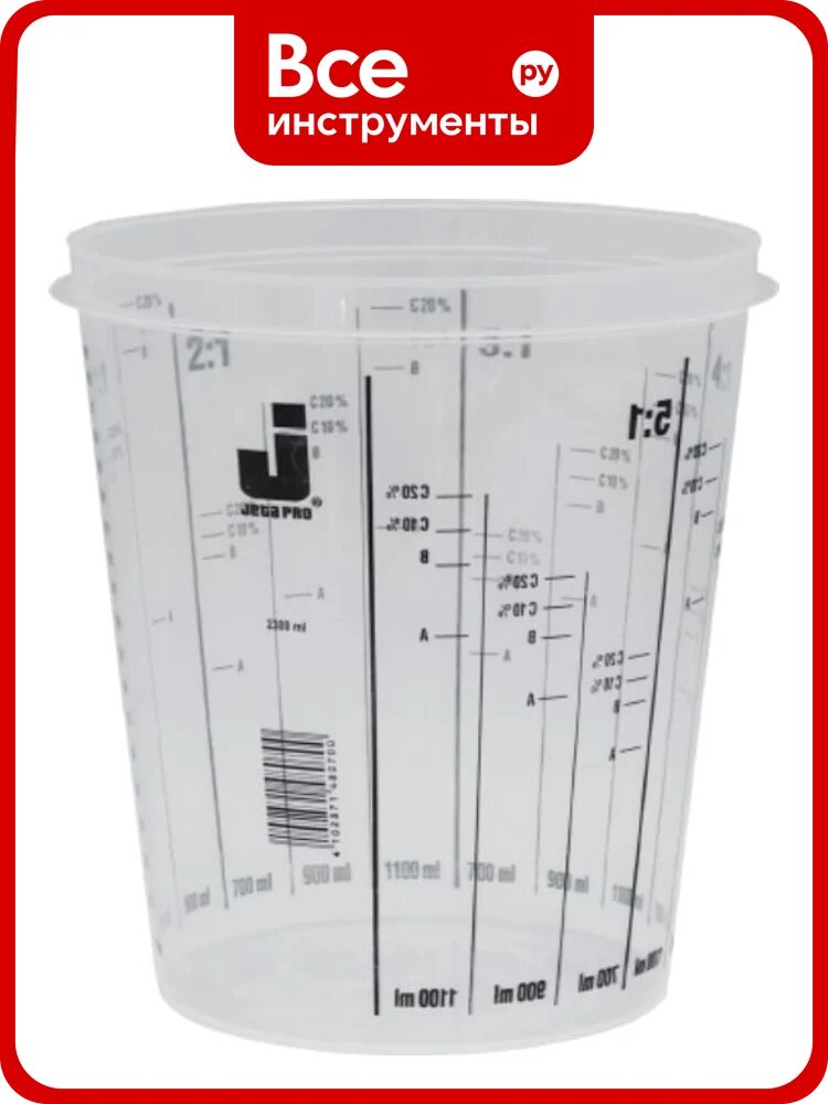 Емкость Jeta PRO 0,385 л 25шт 5868067/1