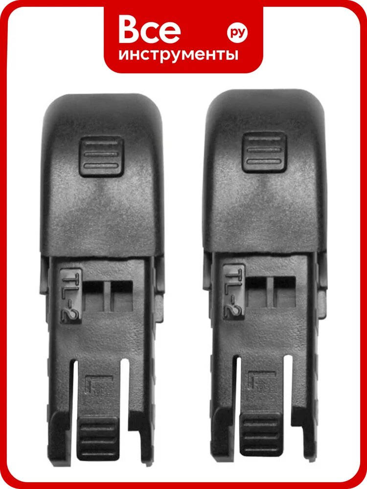 Адаптеры для щеток с верхним замком TOP LOCK 19 мм, комплект 2 шт Alca 300 220