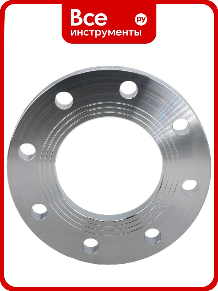 Фланец плоский NEWKEY DIN2576, нержавеющая сталь AISI304 DN 200 (8) (219,1мм), (CF8), РN10 NK-FD200/4