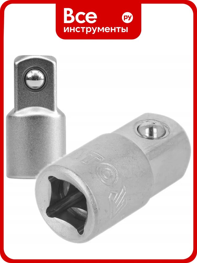 Переходник YATO 3/8"-1/2" YT-3854, 36143854 228 1