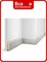 Плинтус COSCA DECOR WP07 экошпон, дуб кремовый, 80x16x2400 мм, МДФ СПБ103656