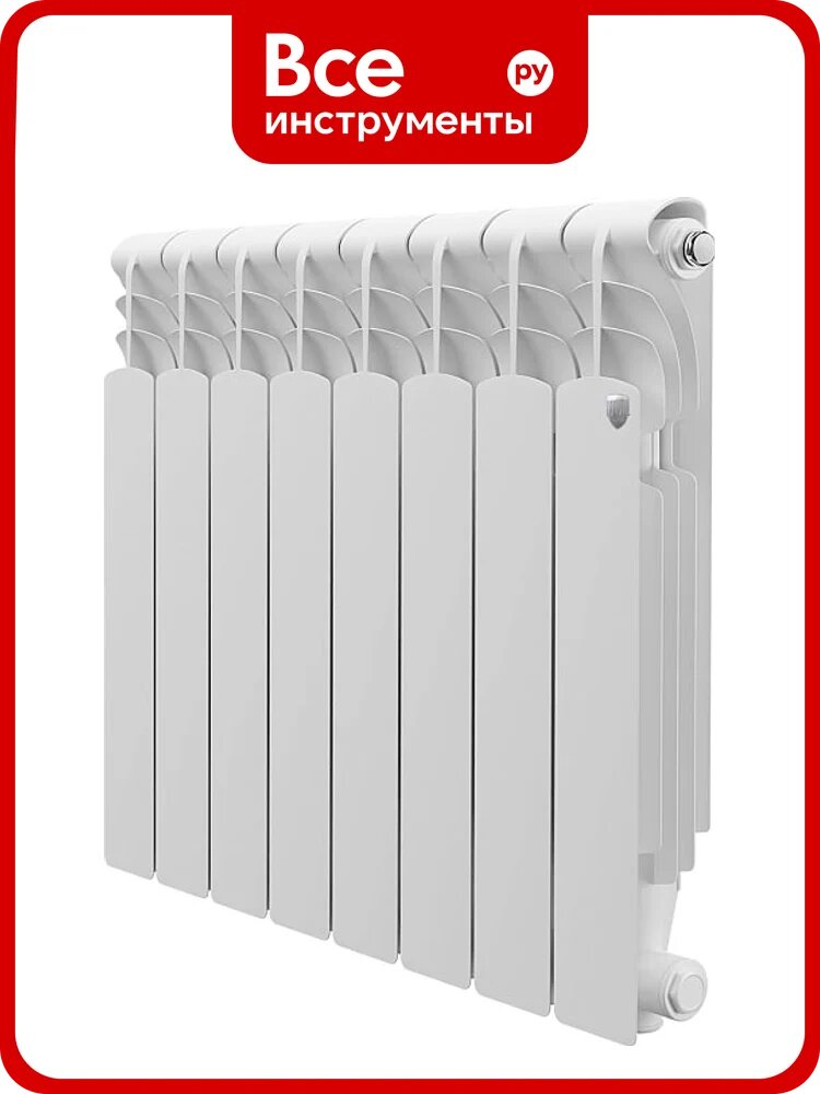 Радиатор алюминиевый ROYAL THERMO Revolution A 500 - 8 секц. НС-1682236