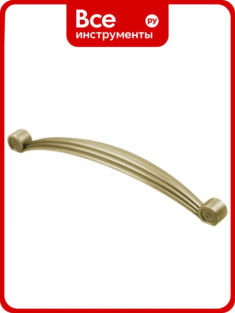 Мебельная ручка Kerron RS-033-128 BA, для корпусной мебели, бронза, 1 шт