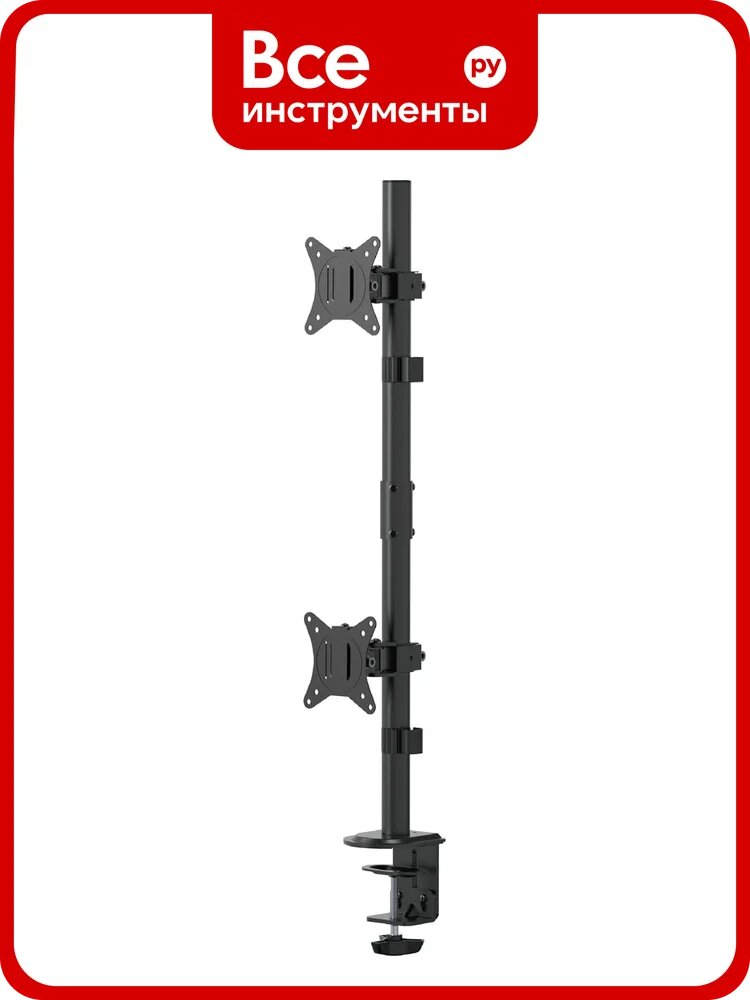 Кронштейн UniTeki FMT62 black для двух мониторов SNM62