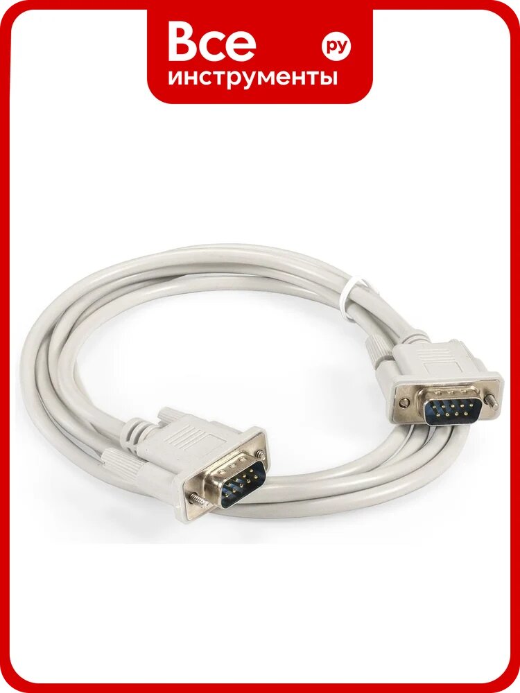 Кабель-переходник ExeGate RS-232 EX-C808-1.8 DB9M/DB9M, 1,8м 297638