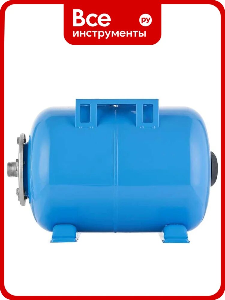 Гидроаккумулятор горизонтальный ГГ 24М UNIPUMP 18157, из стали, системе водоснабжения