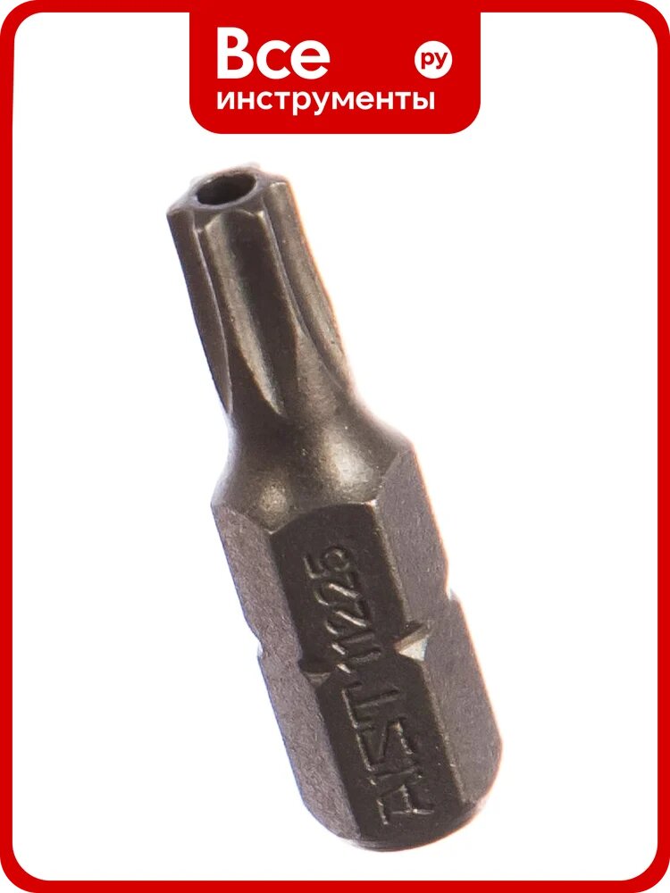 Бита TORX с отверстием под штифт T25, 1/4" AIST 1122525TT 00-00016445
